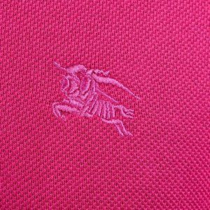 Burberry | Shirts | Burberry Raspberry Pink Short Sleeve Polo Shirt ...